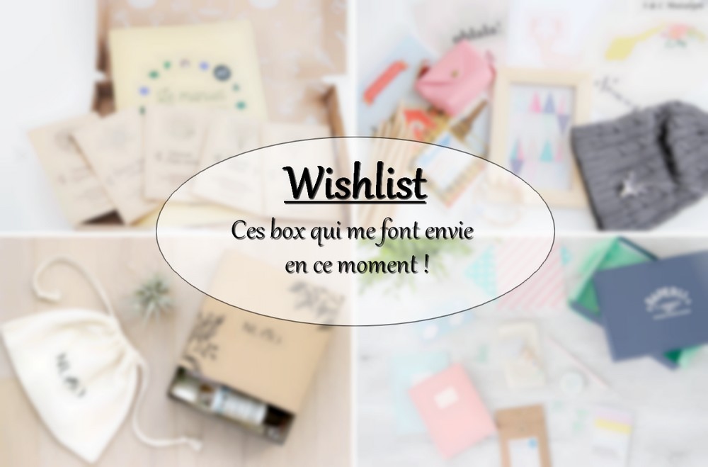 [Wishlist] Ces Box qui me font envie en ce moment ! | Choup'N'Beauty