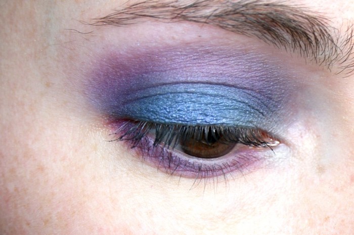 [Monday Shadow Challenge #13] Tutoriel Makeup de soirée Bleu Marine et ...